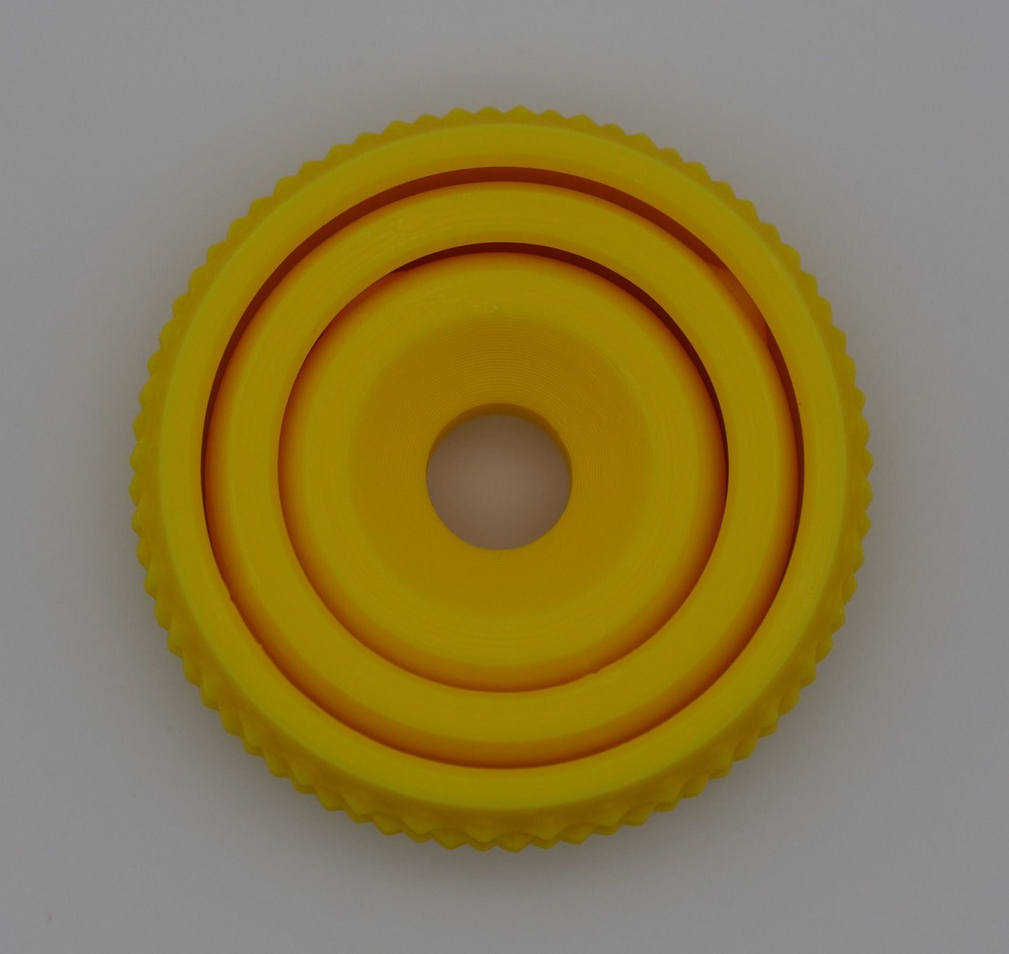 Spinning Gyro Fidget Spinner 3D Printed Sensory Toy Quiet Pocket Sized ...