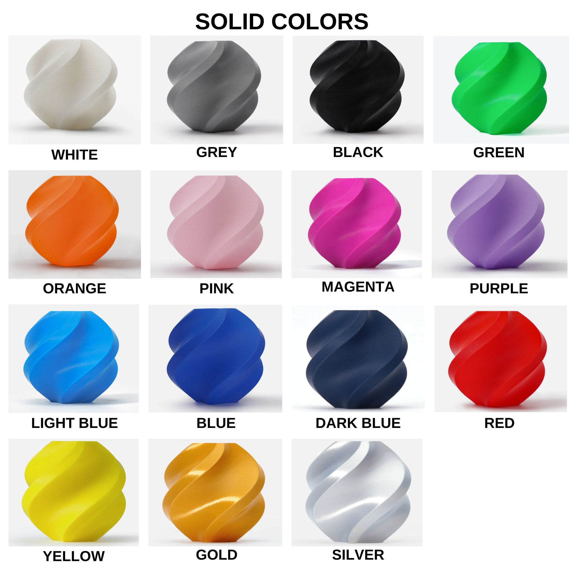 Spinning Gyro Fidget Spinner 3D Printed Sensory Toy Quiet Pocket Sized ...