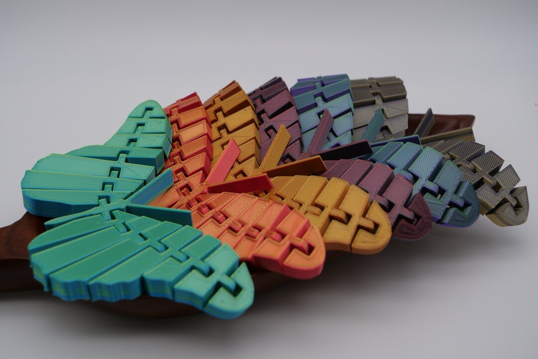 Articulated Butterfly Fidget 3D Printed - Etsy