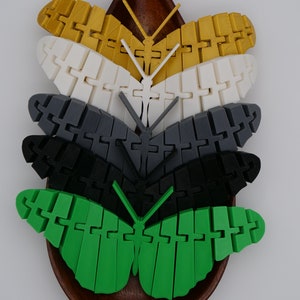 Articulated Butterfly Fidget 3D Printed Desk Toy Pocket Sized - Etsy