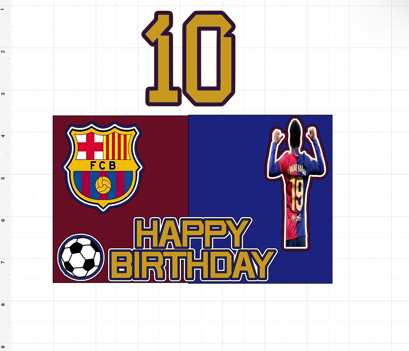 Yamal Barcelona Party Favor Boxes - Etsy