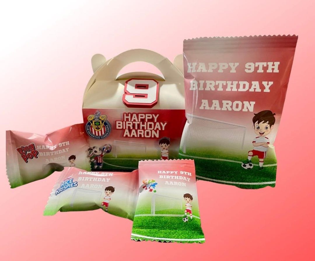 Chivas Theme Party Favor Bundle - Etsy