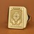 14K Gold King of Heart Signet Ring, Playing Card Rectangle Ring, Casino ...
