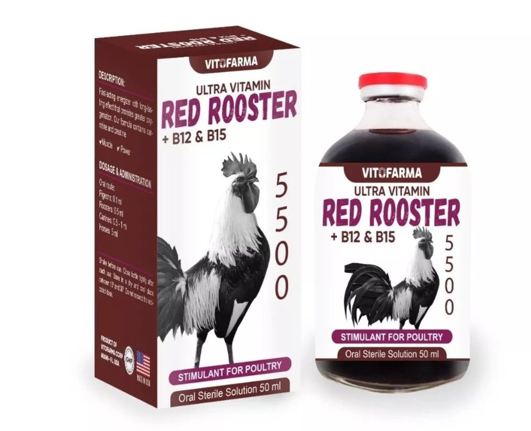 Red Rooster B12 B15 5500 50ml - Etsy