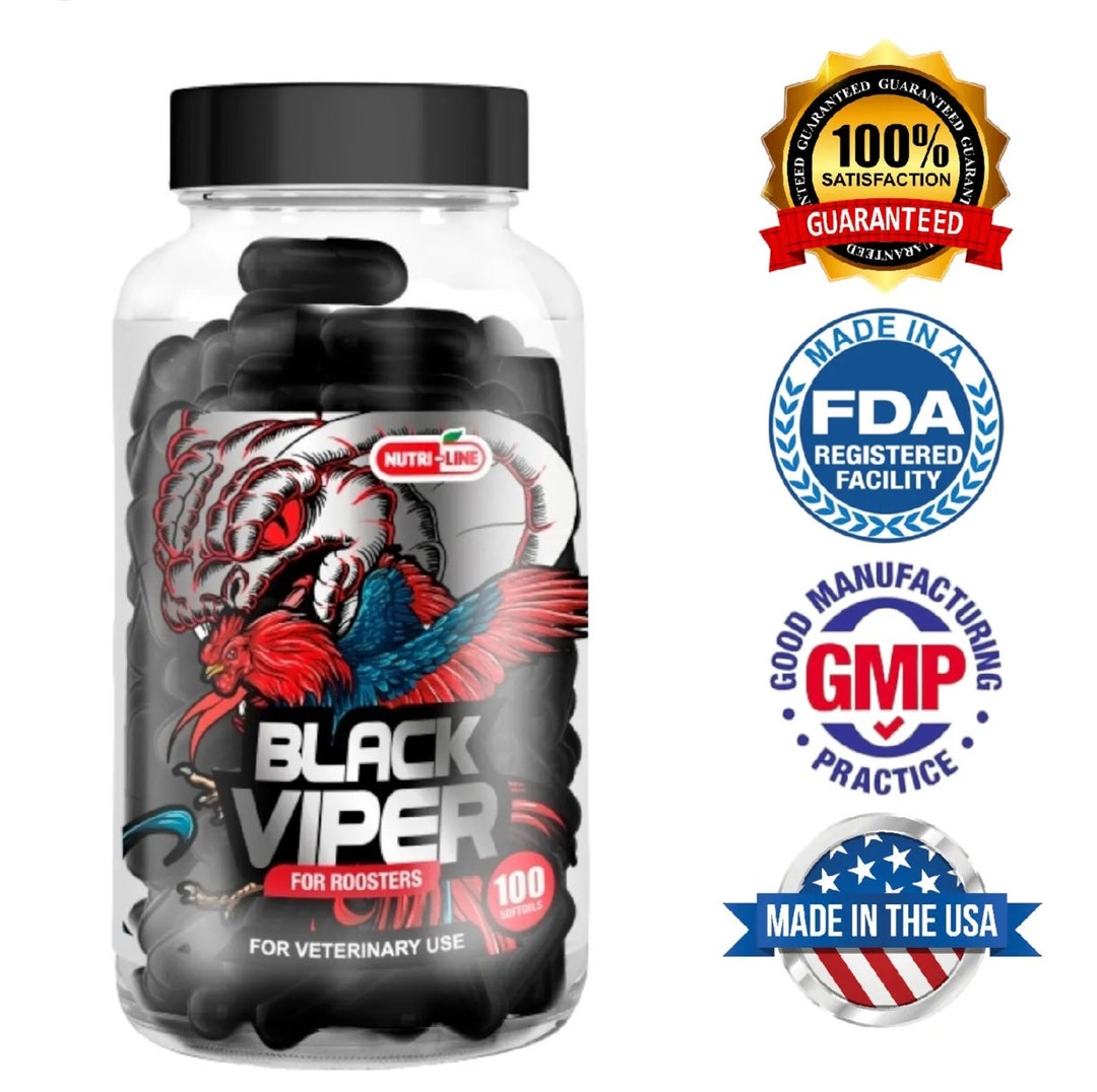 Nutri-line Black Viper Vitamina Gallos/ Booster Supplement for Rooster ...
