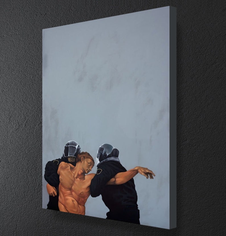 The Creation of Adam by Michelangelo Parody Art Meme Poster Wall Decor ...