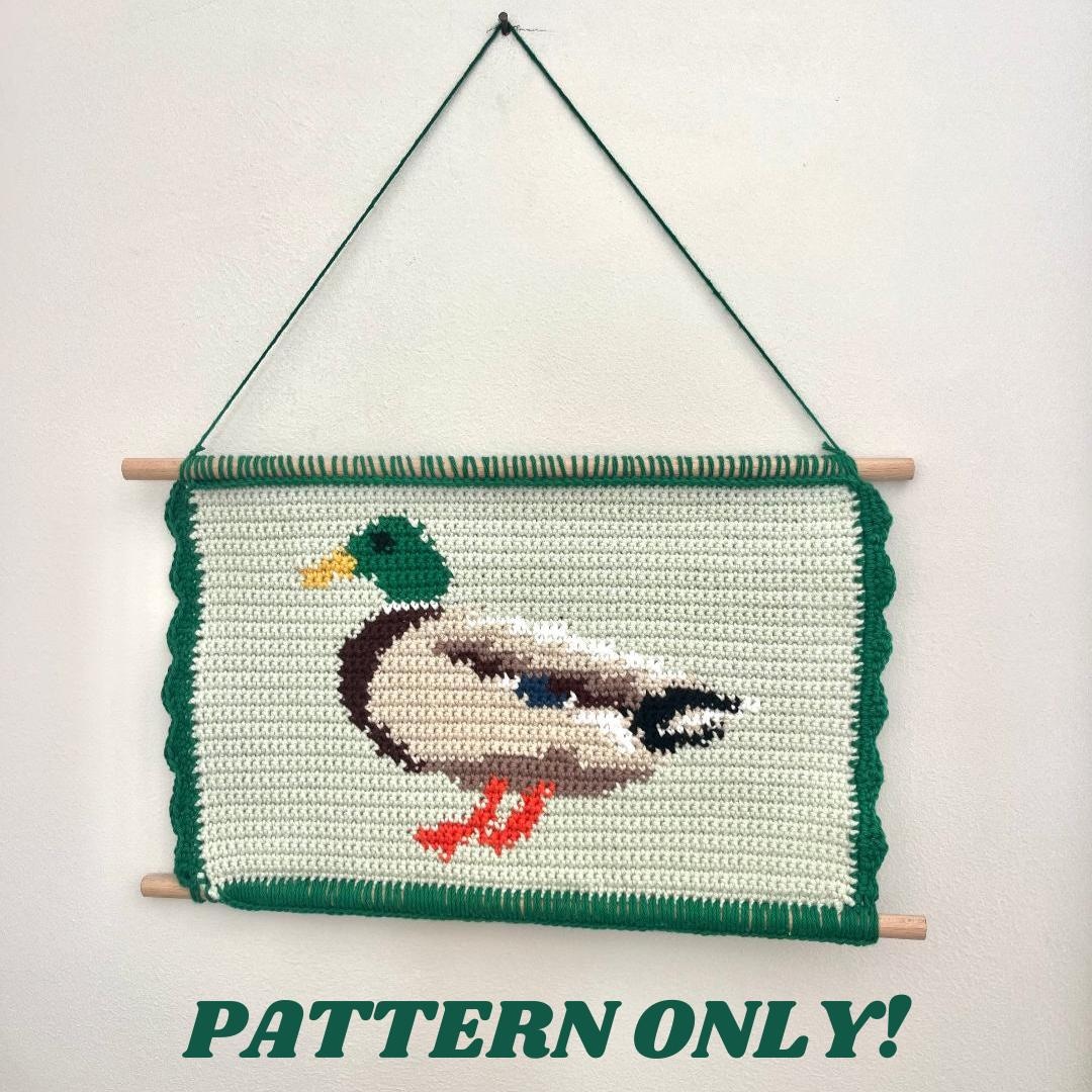 Mallard Duck Tapestry Crochet Pattern - Etsy