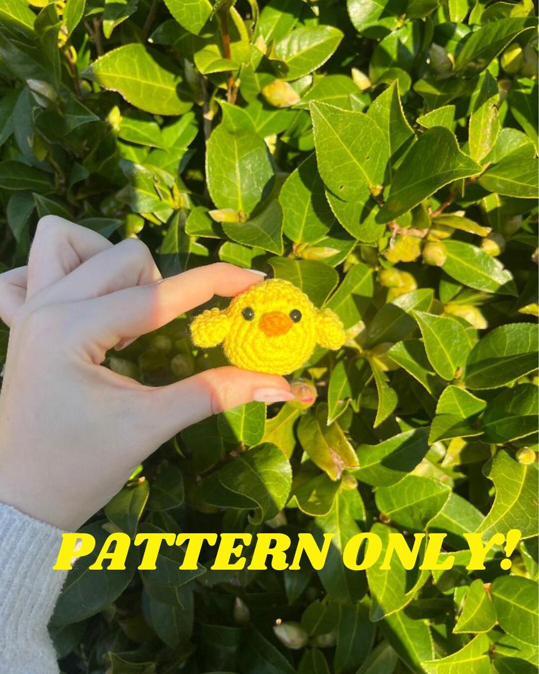 Easter Chick Amigurumi Crochet PATTERN DIY - Etsy