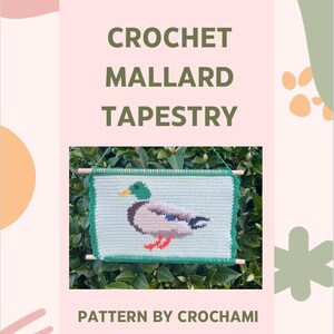 Mallard Duck Tapestry Crochet Pattern - Etsy