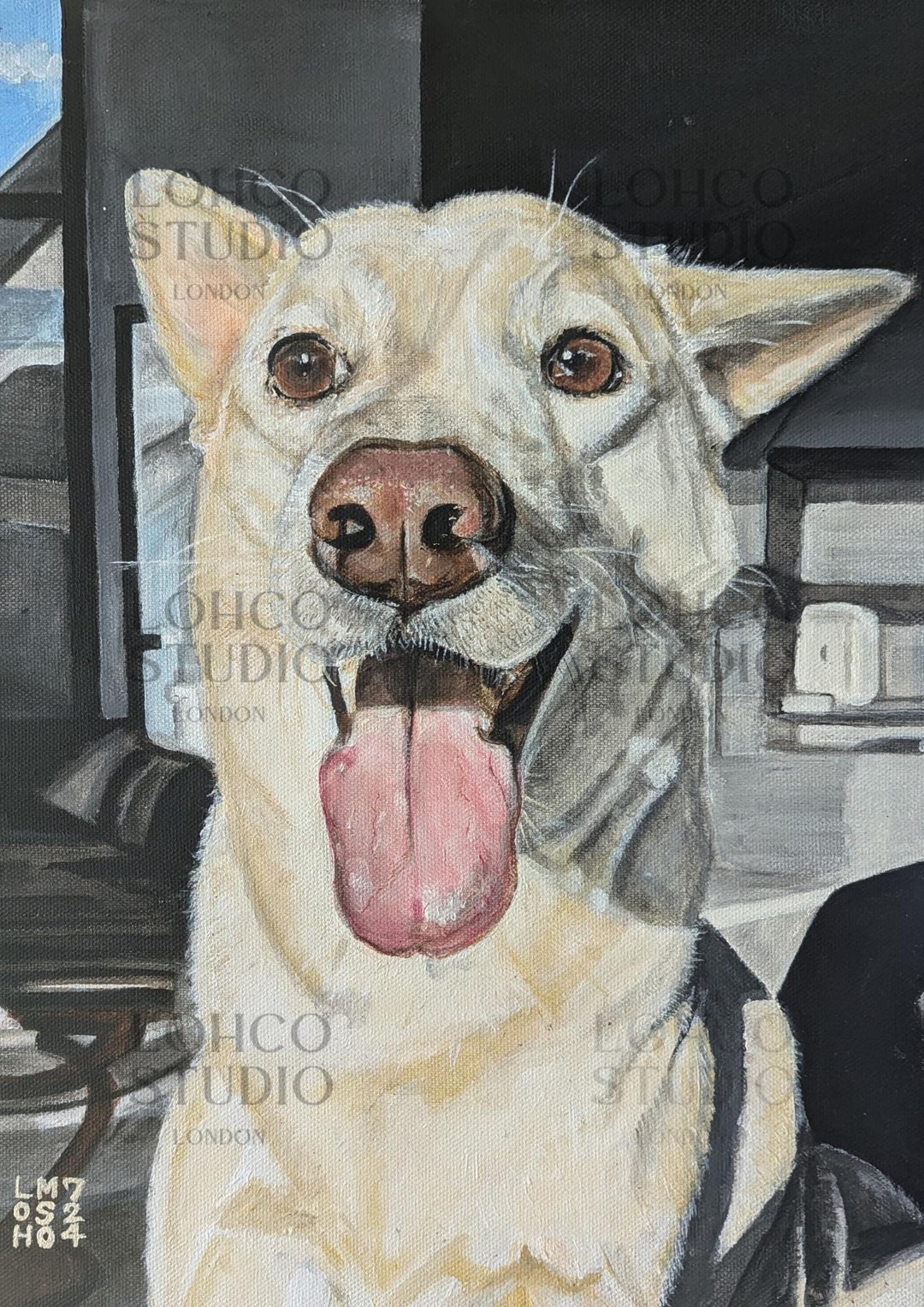 Hand Painted Personalised Portraits Custom Made to Order - Etsy