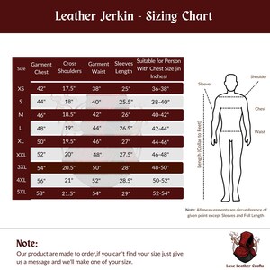 Full Sleeves Viking Leather Jerkin - Renaissance Vest for Fantasy ...