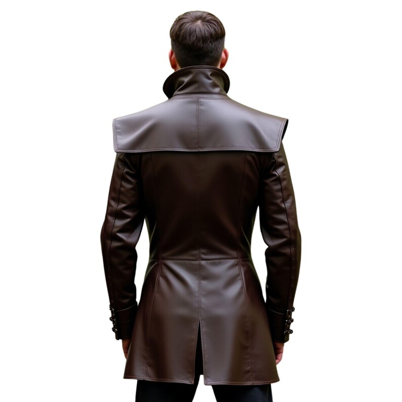 Full Sleeves Viking Leather Jerkin - Renaissance Vest for Fantasy ...