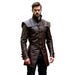 Full Sleeves Viking Leather Jerkin - Renaissance Vest for Fantasy ...