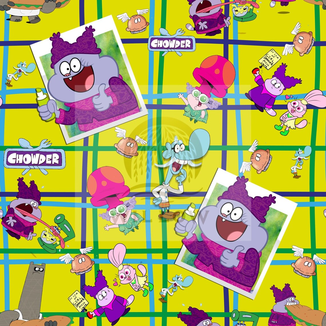 Chowder Seamless File Pattern - Etsy