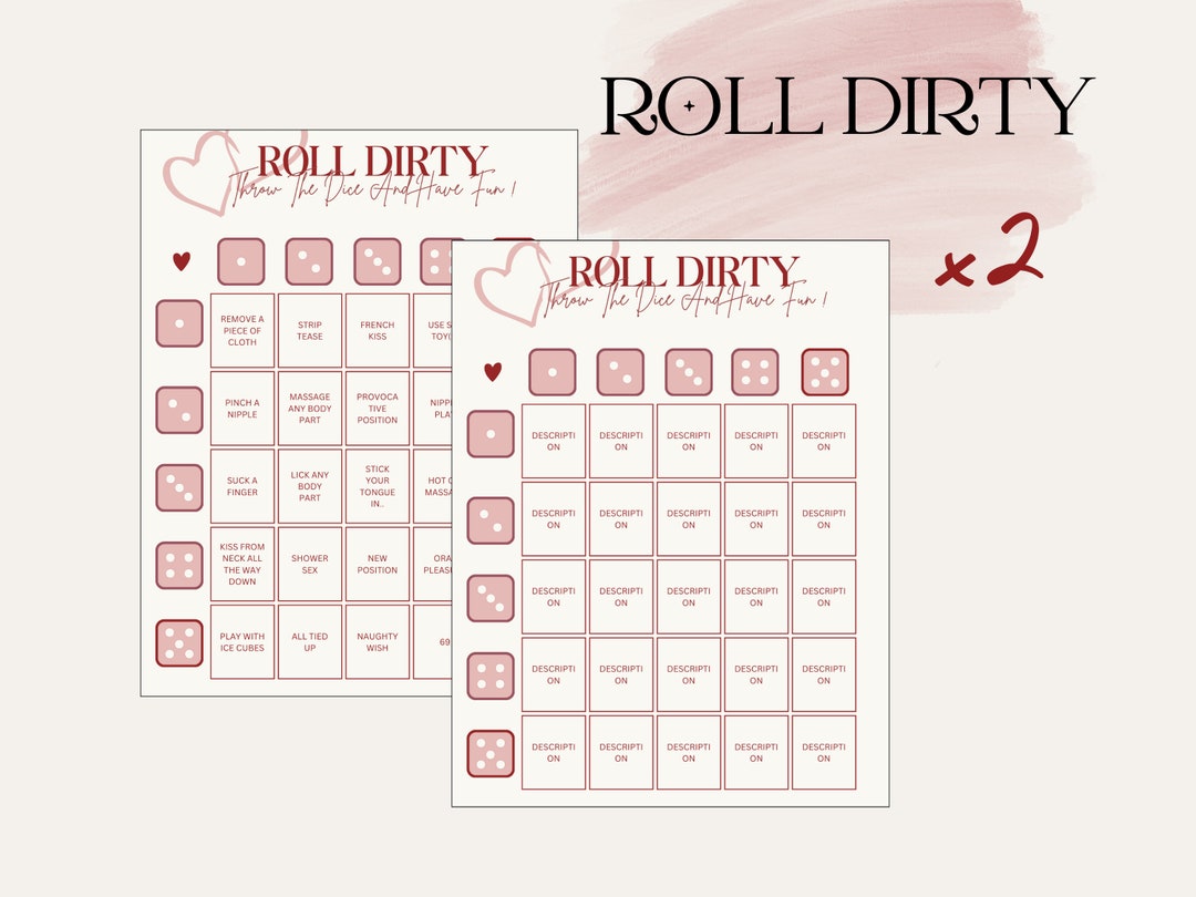 Sex Dice Games for Adult Romantic, Dirty, Kinky Foreplay Couple Spicy ...