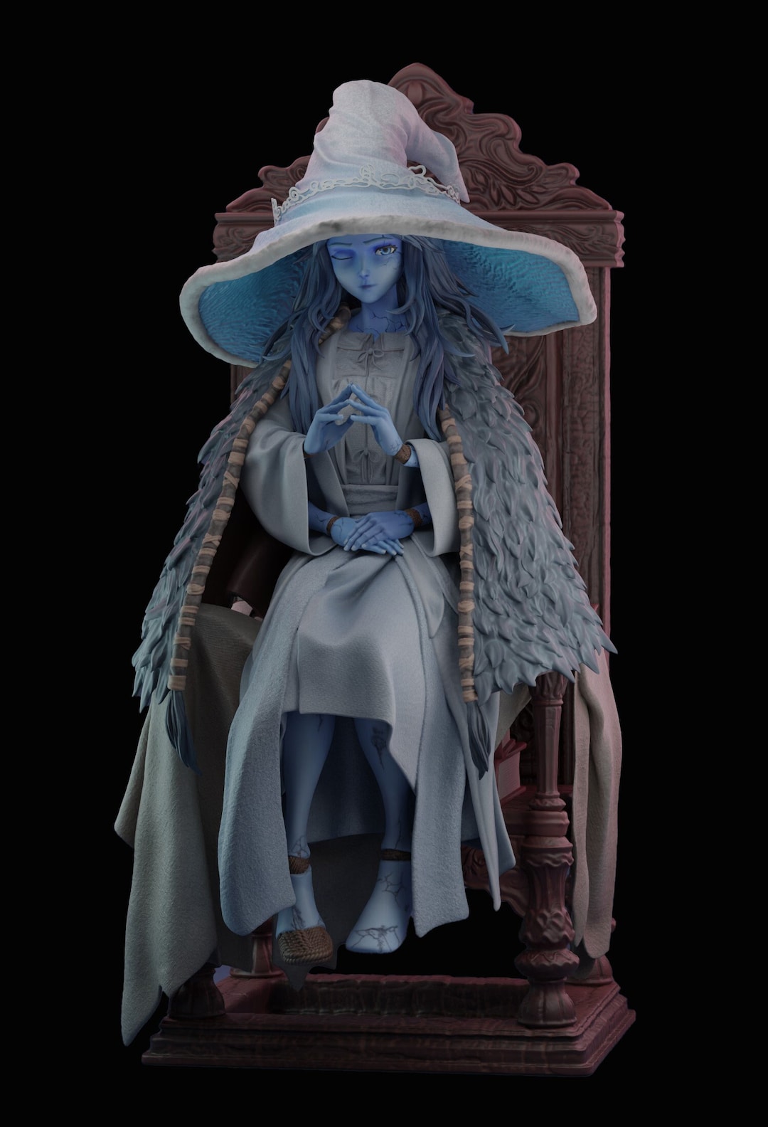 Ranni the Witch Elden Ring STL File High Quality 3D Model Printer Model ...