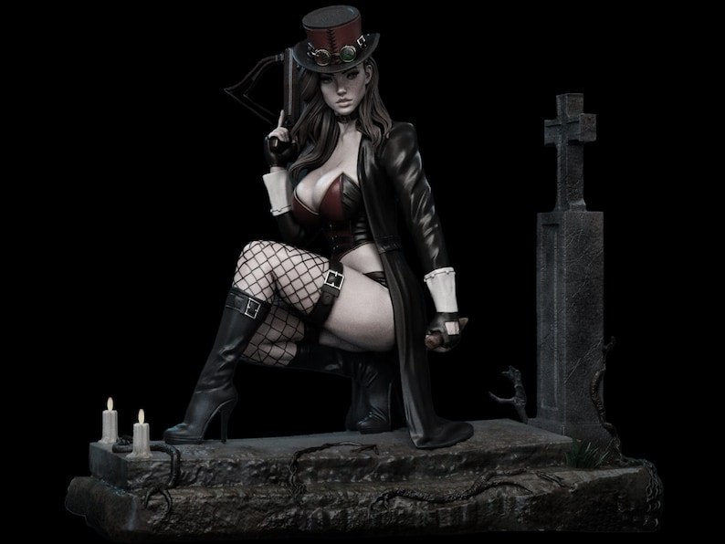 Liesel Van Helsing STL File High Quality 3D Model Printer Model Figure Action Comic Gift Movie ...