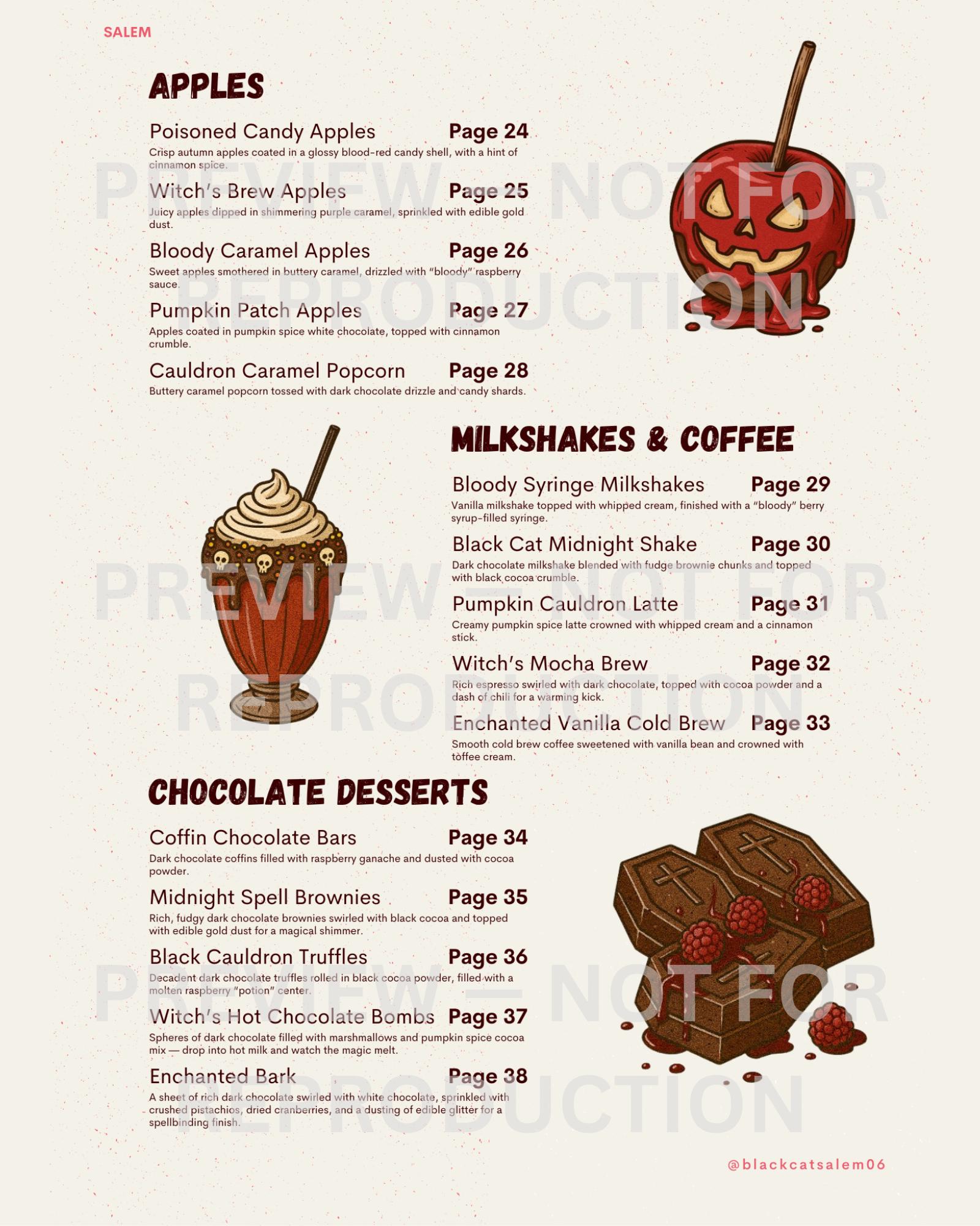 Salem’s Halloween Treats – Spooky Recipes for Autumn & Witchy Kitchens ...