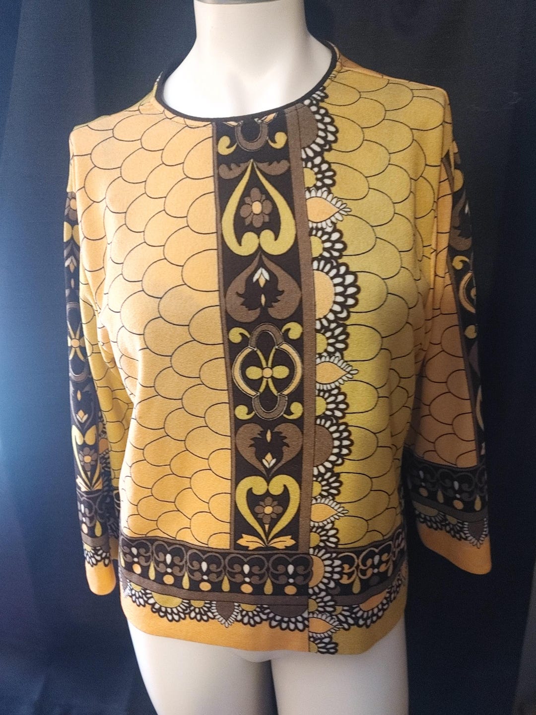 Vintage Mod Top - Etsy
