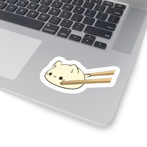 Dumpling Cat Cute Kawaii Vibrant Sticker Gift for Her, Gift for Him - Etsy