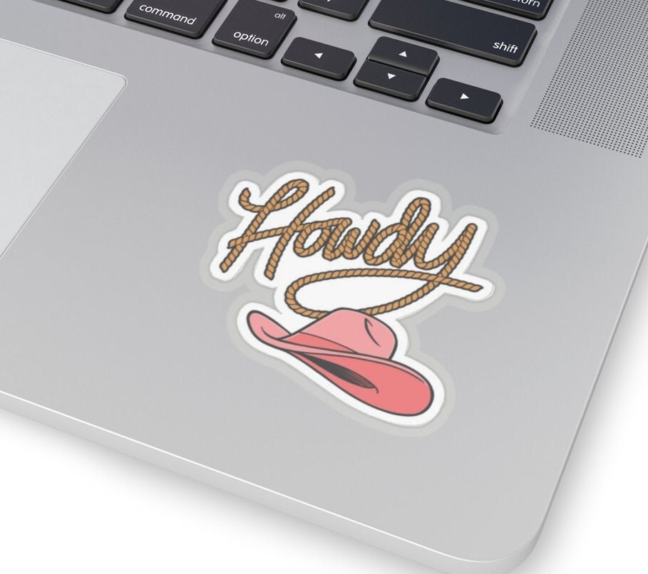 Howdy Sticker Country Cowgirl Sticker Cowboy Gift Stickers - Etsy