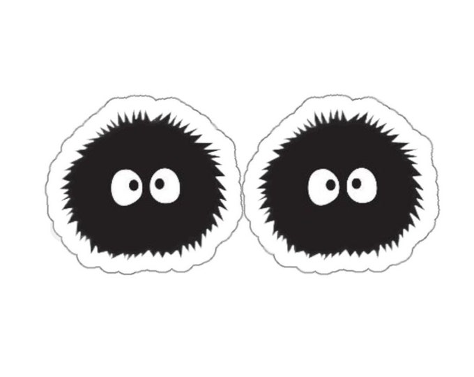 Calcifer Fire Demon Kawaii Happy Fire Sticker Studio Ghibli Gift for ...