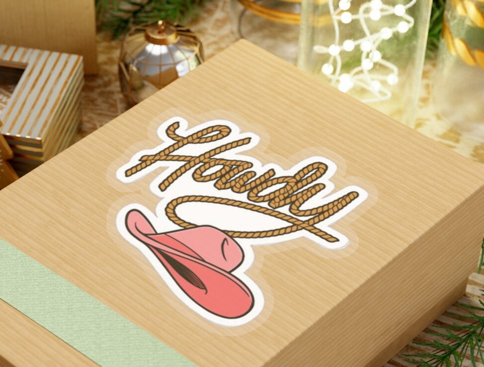 Howdy Sticker Country Cowgirl Sticker Cowboy Gift Stickers - Etsy