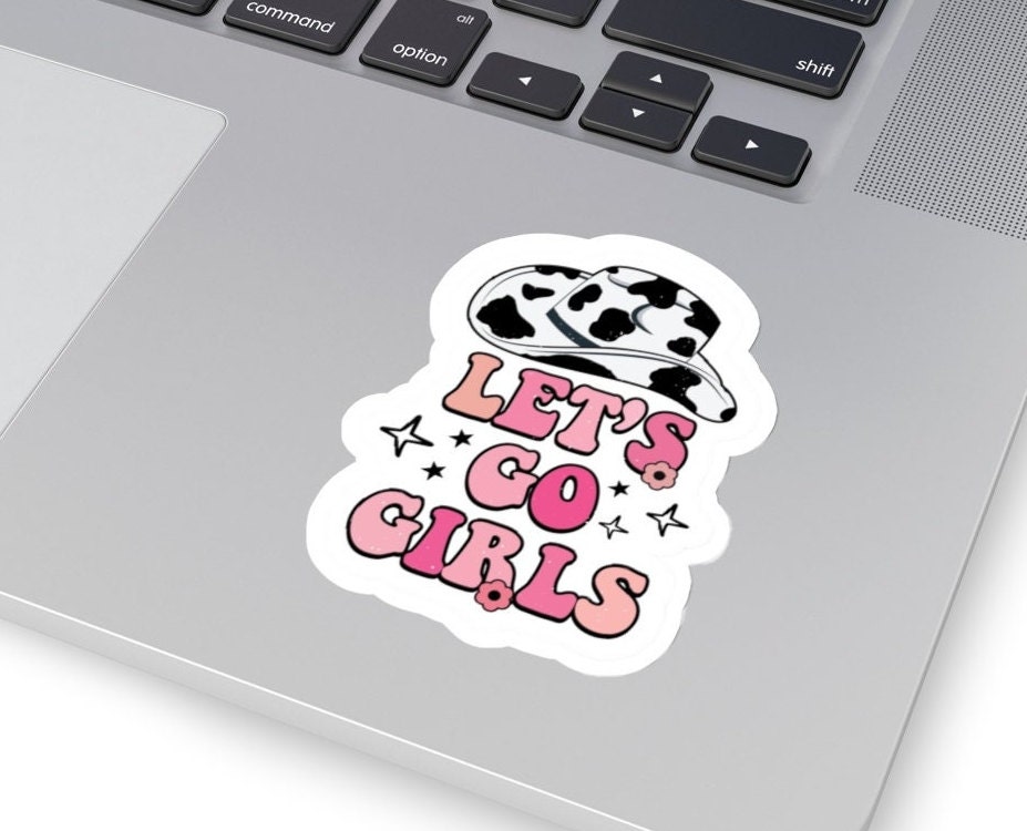 Let's Go Girls Sticker - Country Girl Cowgirl Stickers - Cowboy ...