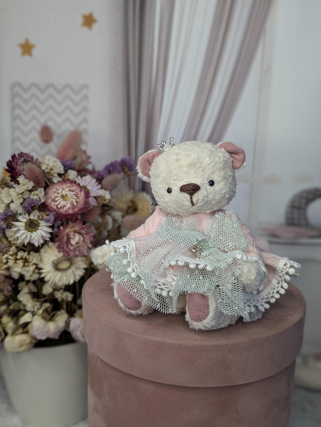 Custom Teddy Bear Viscose Teddy Bear Artist Teddy Bear Custom Plushie ...