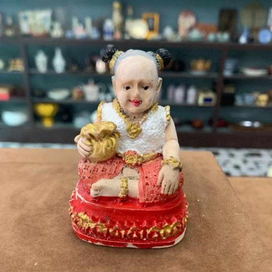 Kuman Thong Talisman Child Ghost Lucky Voodoo Doll Thai Amulet - Etsy