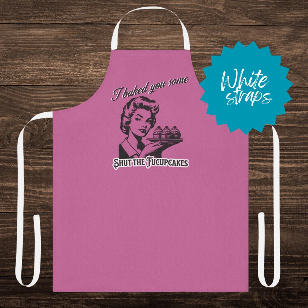 Funny Baking Apron for Mom Humorous Retro Apron Gift for Grandma Ideal ...