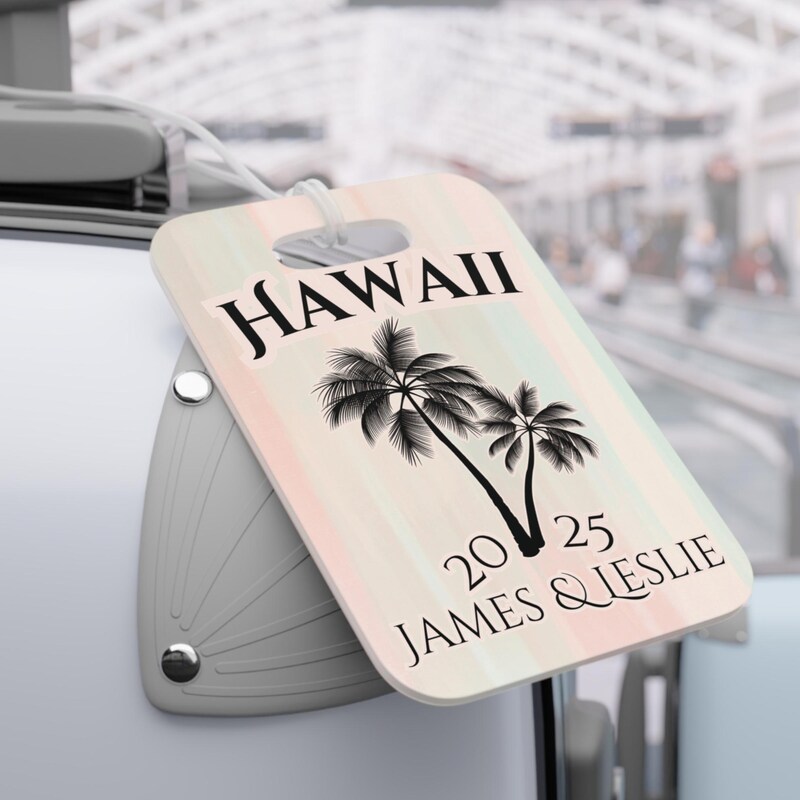 Hawaii Luggage Tag - Etsy