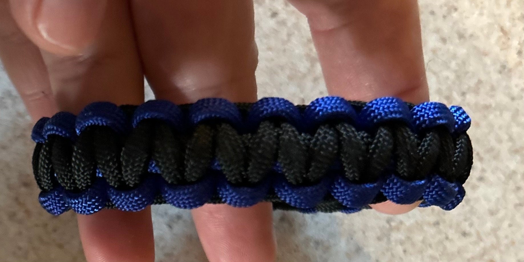 2 Color Paracord Bracelet - Etsy