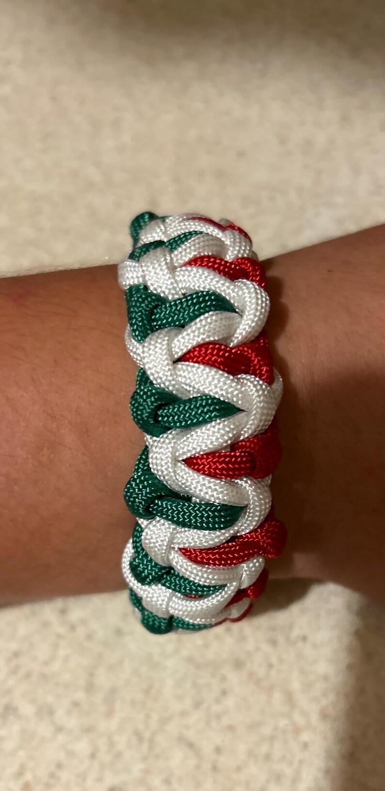 3 Color Paracord Bracelet - Etsy