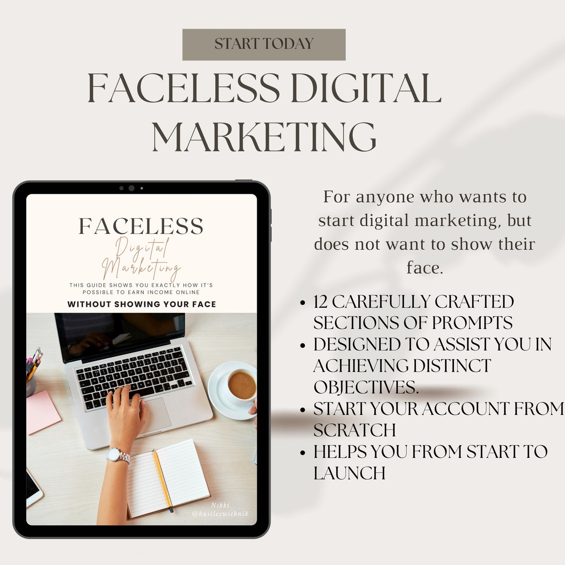 Faceless Digital Marketing Guide | Faceless Marketing | Faceless ...