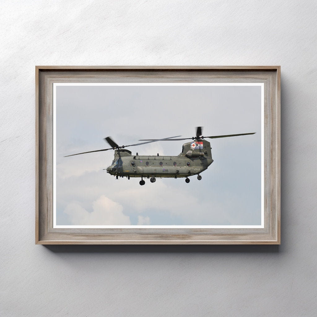 Chinook Helicopter Ch-47 FINE ART PRINT Picture Poster Wall Decor ...