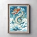 Chinese Dragon Loong Mythology Folklore ART POSTER PRINT Wall Decor ...