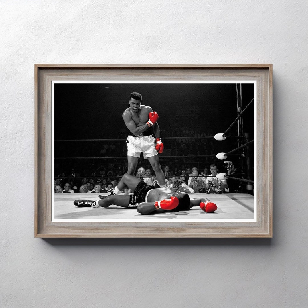 Muhammad Ali Print: Boxing Poster, Muhammad Ali Poster, Sports Wall ...