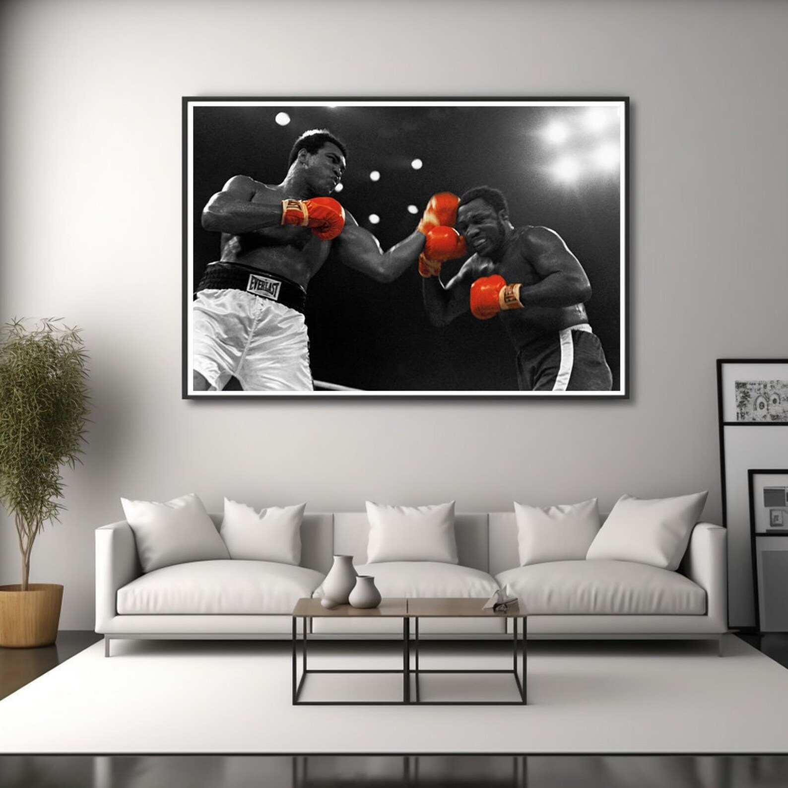 Muhammad Ali Poster: Boxing Poster, Muhammad Ali Print, Sports Wall ...