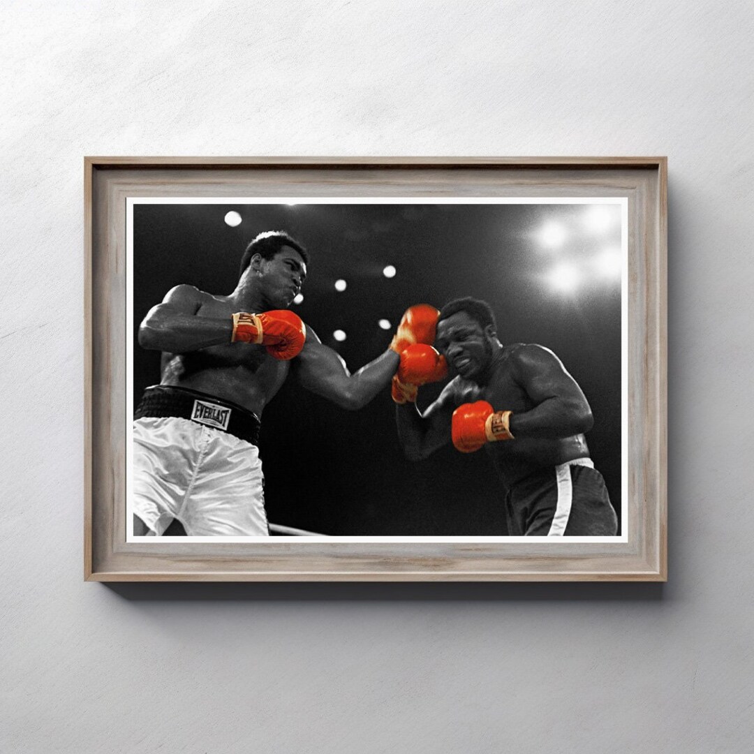 Muhammad Ali Poster: Boxing Poster, Muhammad Ali Print, Sports Wall ...