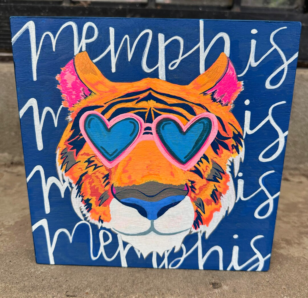 Memphis Wood Sign Hand Painted - Etsy