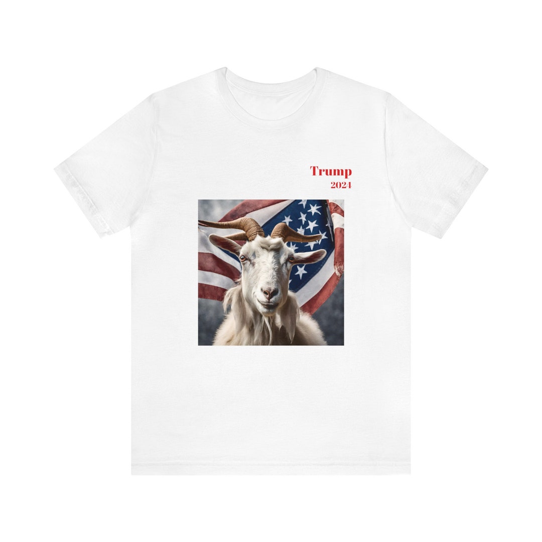 Goat Trump 2024 Tees - Etsy