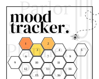 Honey Bee Mood Tracker - Etsy