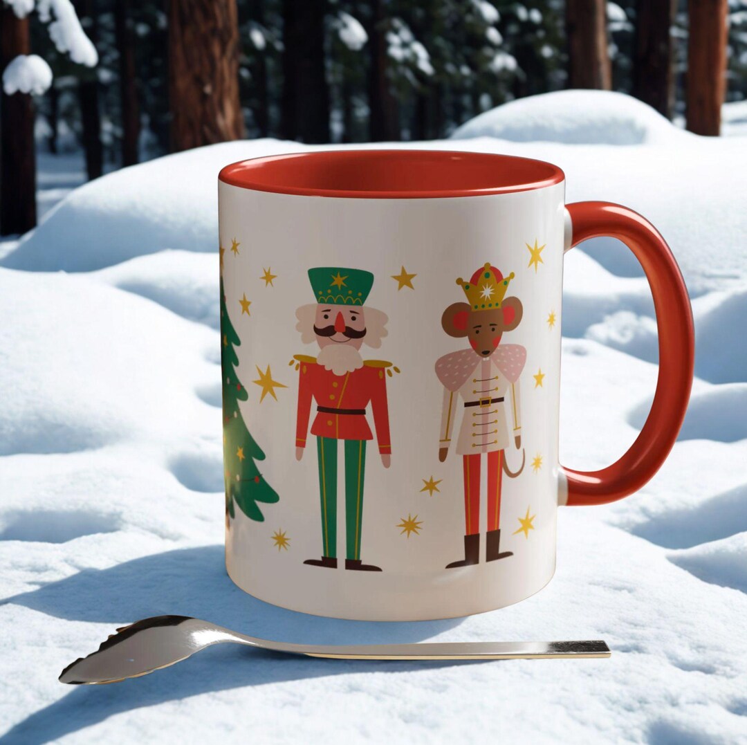 Nutcracker Christmas Coffee Mug Cute Xmas Mug Festive Gifting Winter ...