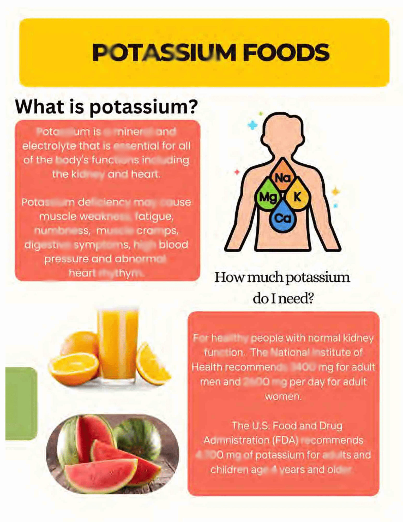 Potassium Food List Potassium Rich Foods High in Potassium Health ...