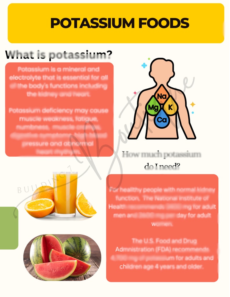 Potassium Food List Potassium Rich Foods High in Potassium Health ...