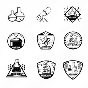 Science Svg Bundle, Science Clipart for Cricut, Lab Equipments ...