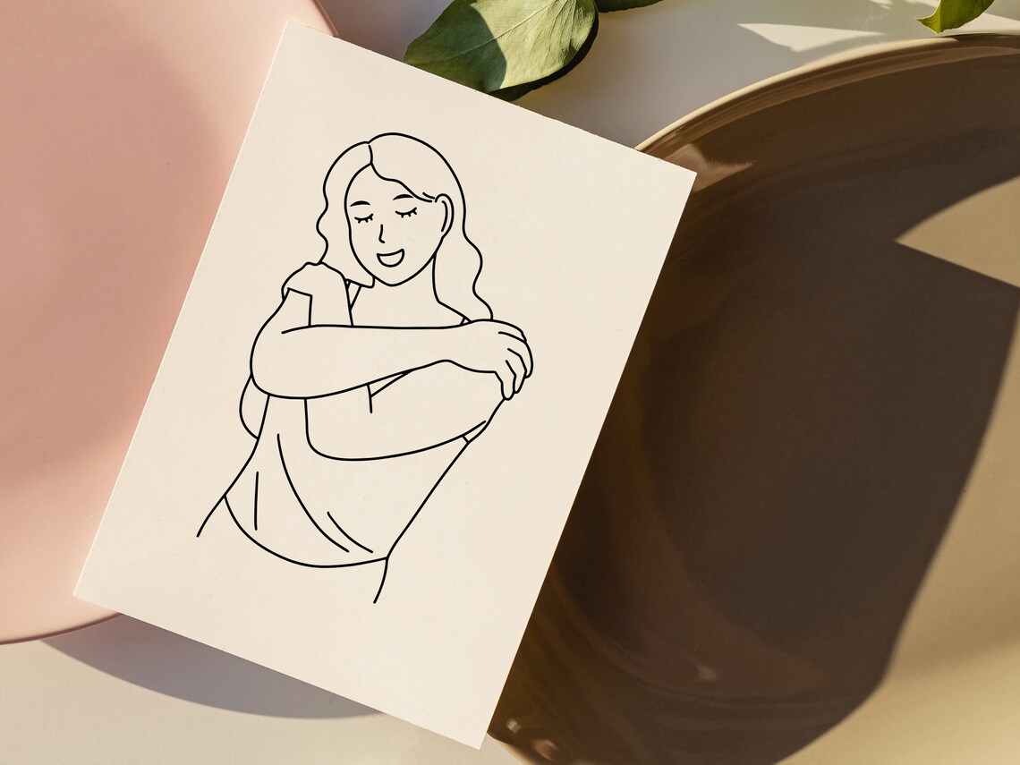 Line Art Woman Svg Lady Face One Line One Line Woman Face Silhouette ...