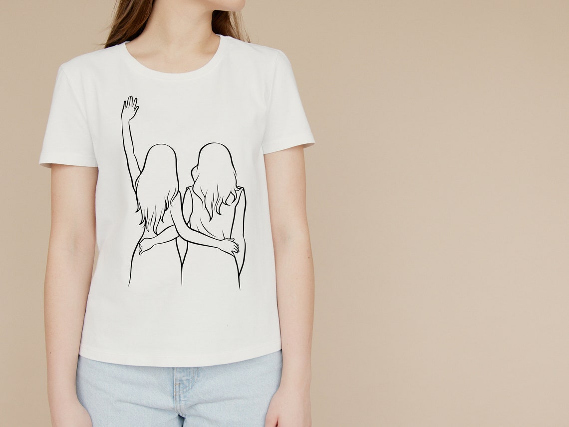 Best Friends SVG Bundle | Besties SVG | Friendship Day SVG | Friends ...