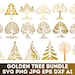Golden Tree Svg Bundle, Tree of Life Clipart, Tree of Life Svg,family ...